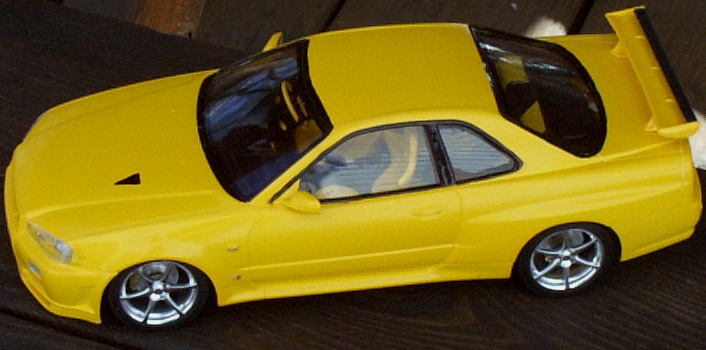 Finished: Yellow Skyline R34 V-Spec II - Car Forums and Automotive Chat