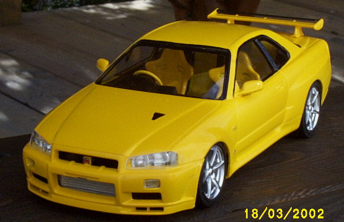 Finished: Yellow Skyline R34 V-Spec II - Car Forums and Automotive Chat