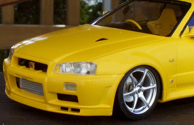 Finished: Yellow Skyline R34 V-Spec II - Car Forums and Automotive Chat